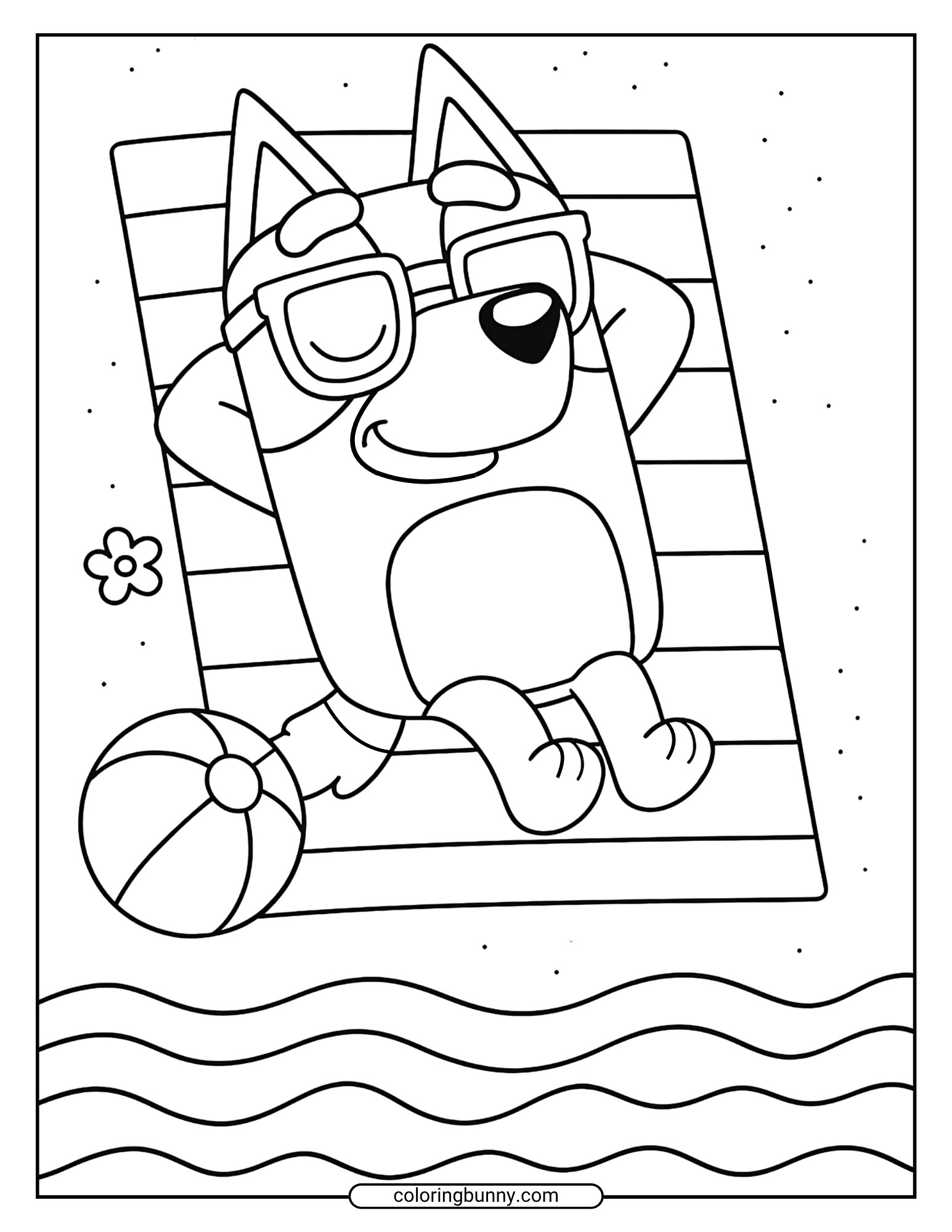Bluey Coloring Pages (72 Free Printable PDFs) For Kids