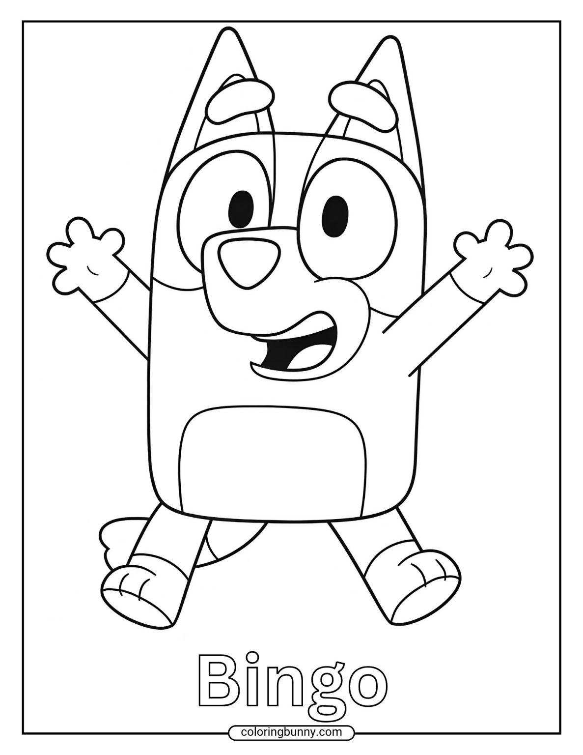 Bluey Coloring Pages (72 Free Printable PDFs) For Kids