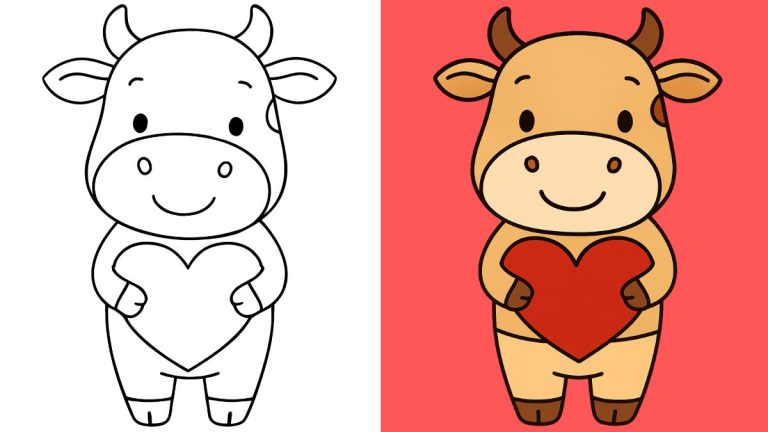 Cow Coloring Pages (46 Free Printable PDFs)