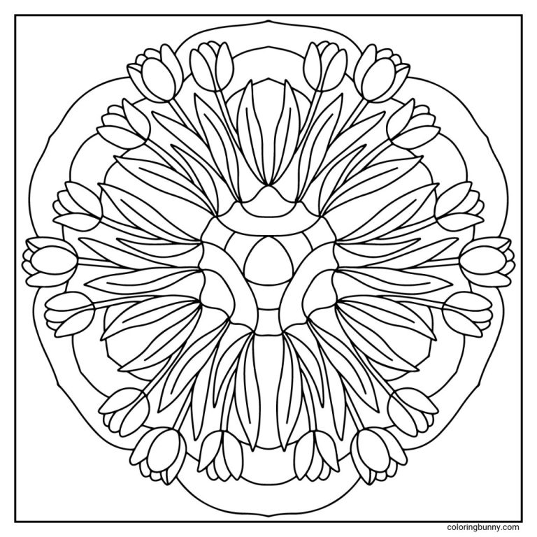 Mandala Coloring Pages (172 Free Printable PDFs)