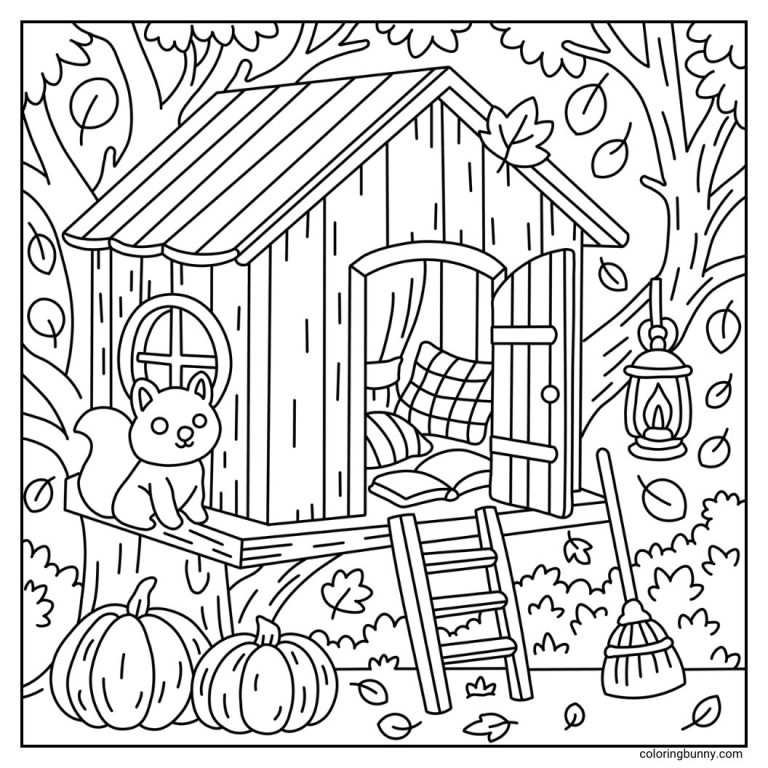 Free Cozy Coloring Pages (96 Printable PDFs)