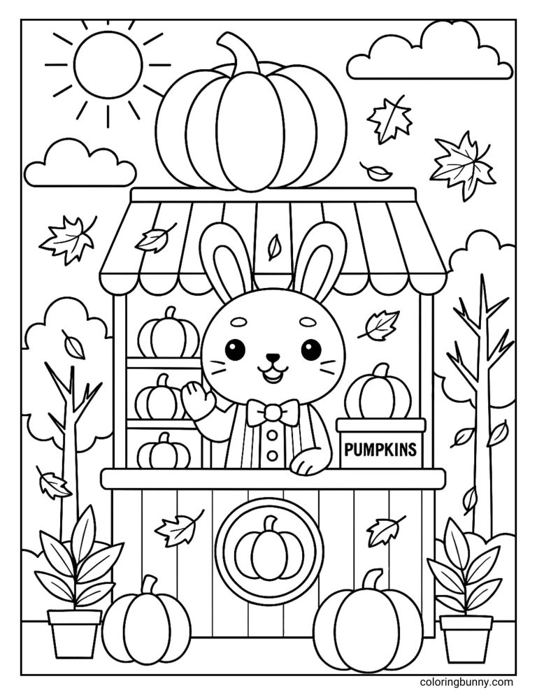 Fall Coloring Pages (62 Free PDF Printables) For All Ages