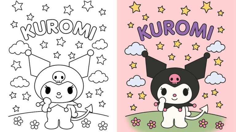Kuromi Coloring Pages (39 Free Printable PDFs)