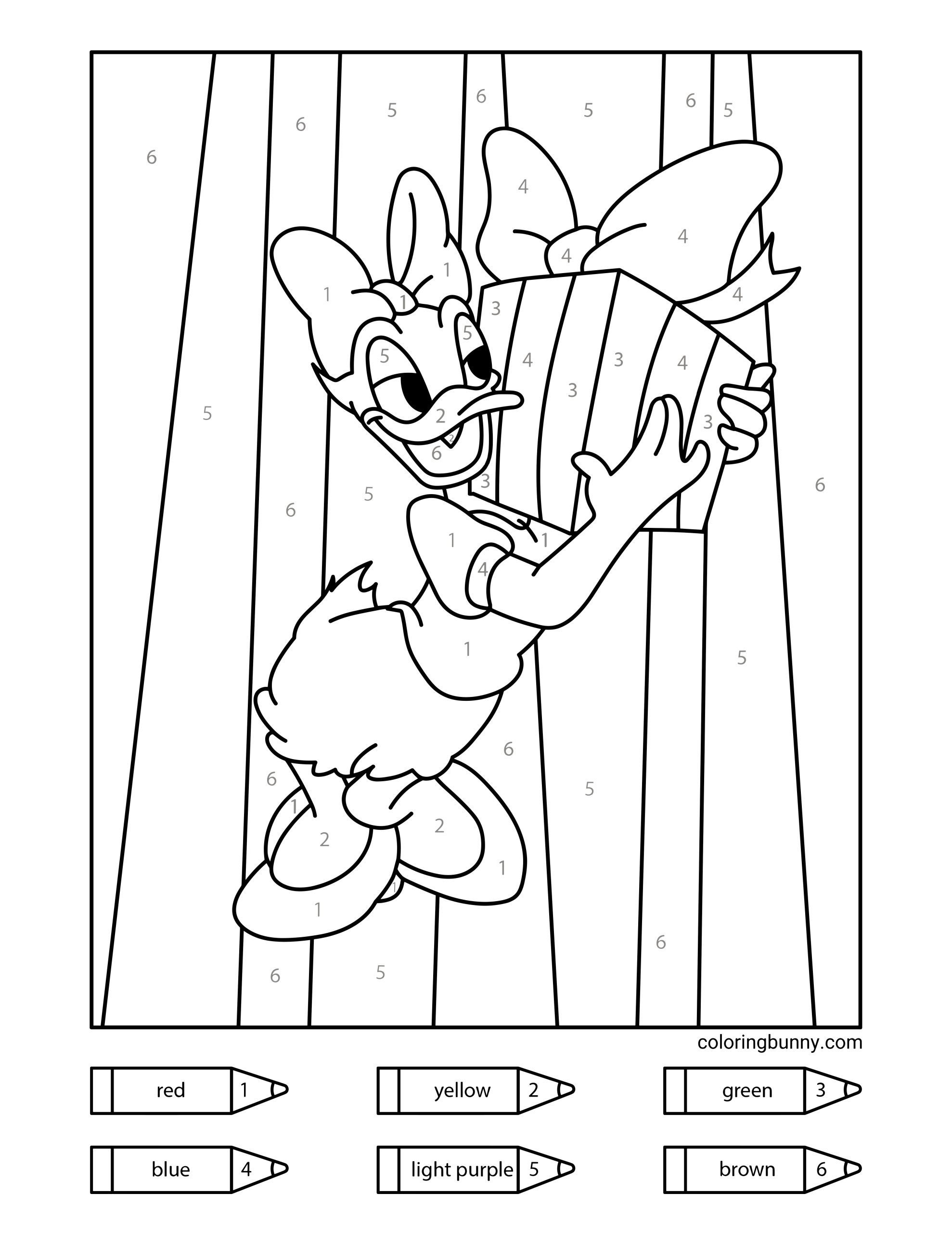 Christmas Color by Number Coloring Pages (20 Free Printable PDFs)