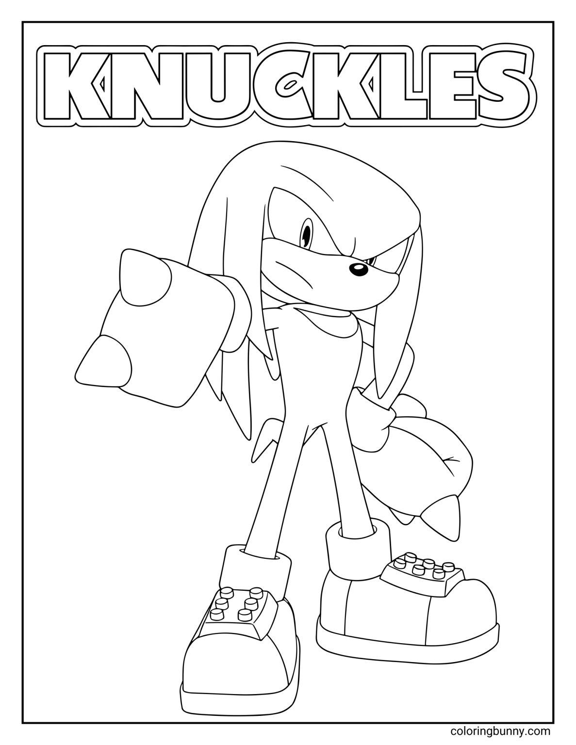 Sonic Coloring Pages (88 Free Printable PDFs)