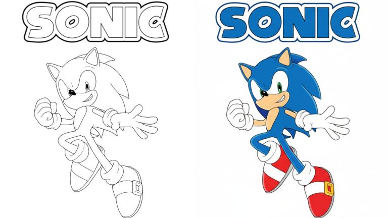 Sonic Coloring Pages (88 Free Printable PDFs)