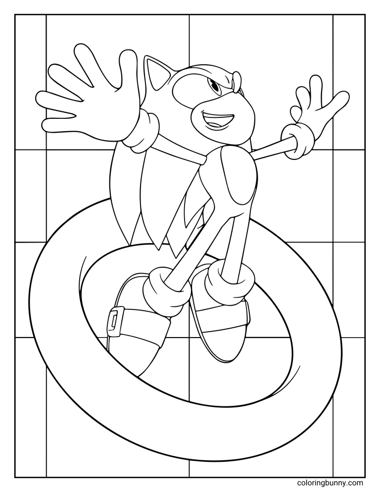 Sonic Coloring Pages (88 Free Printable PDFs)