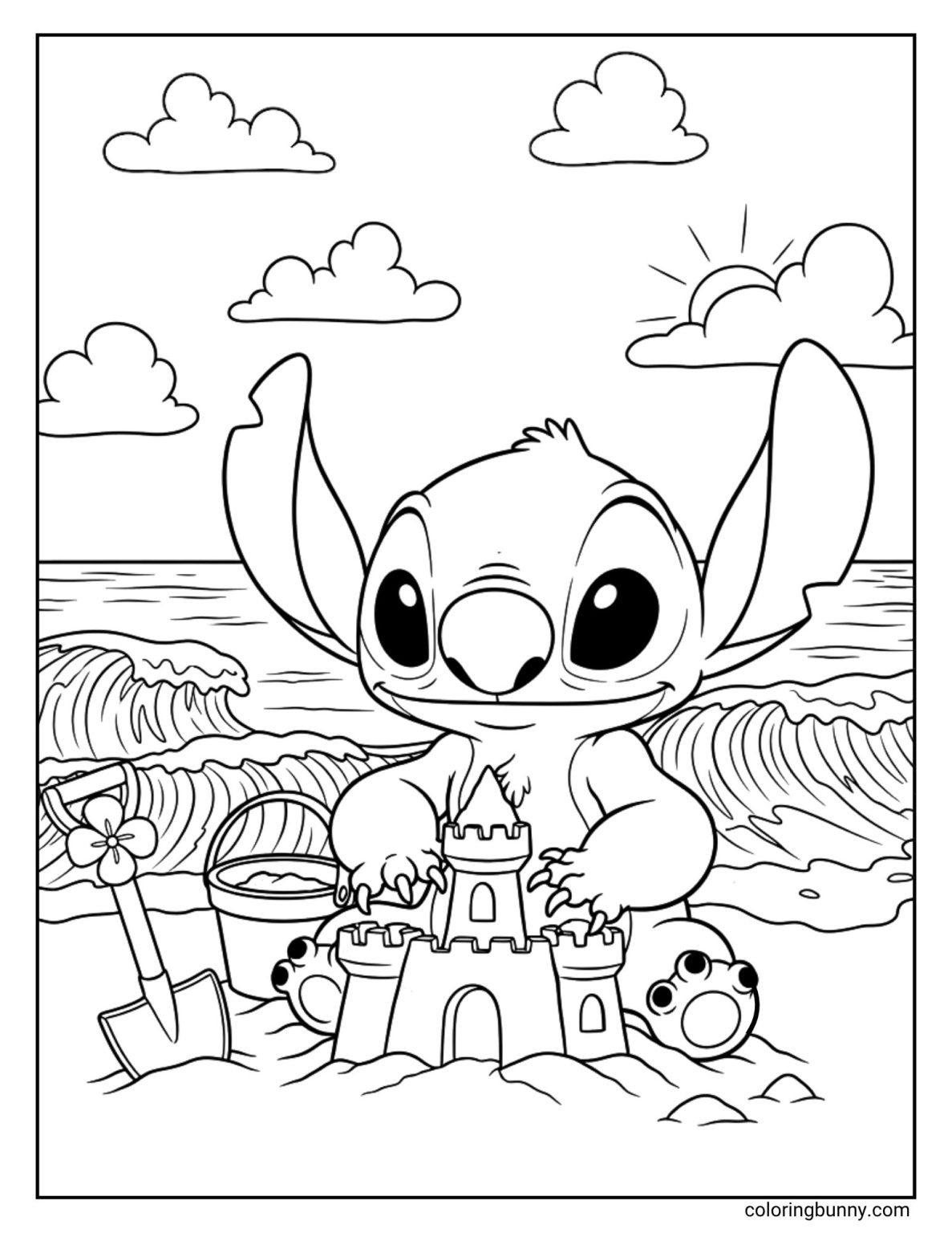 Stitch Coloring Pages (48 Free Printable PDFs)