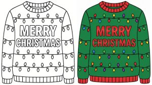 Christmas Coloring Pages (74 Free Printable PDFs)