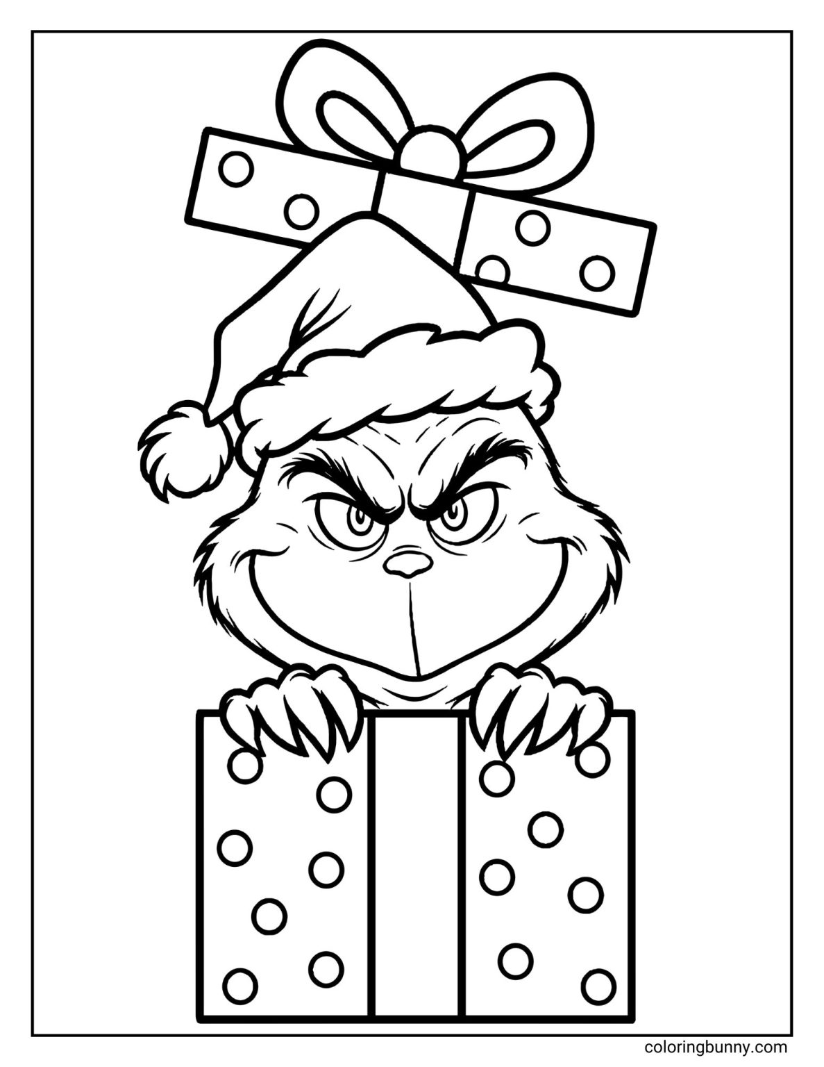 Grinch Coloring Pages (30 Free Printable PDFs)
