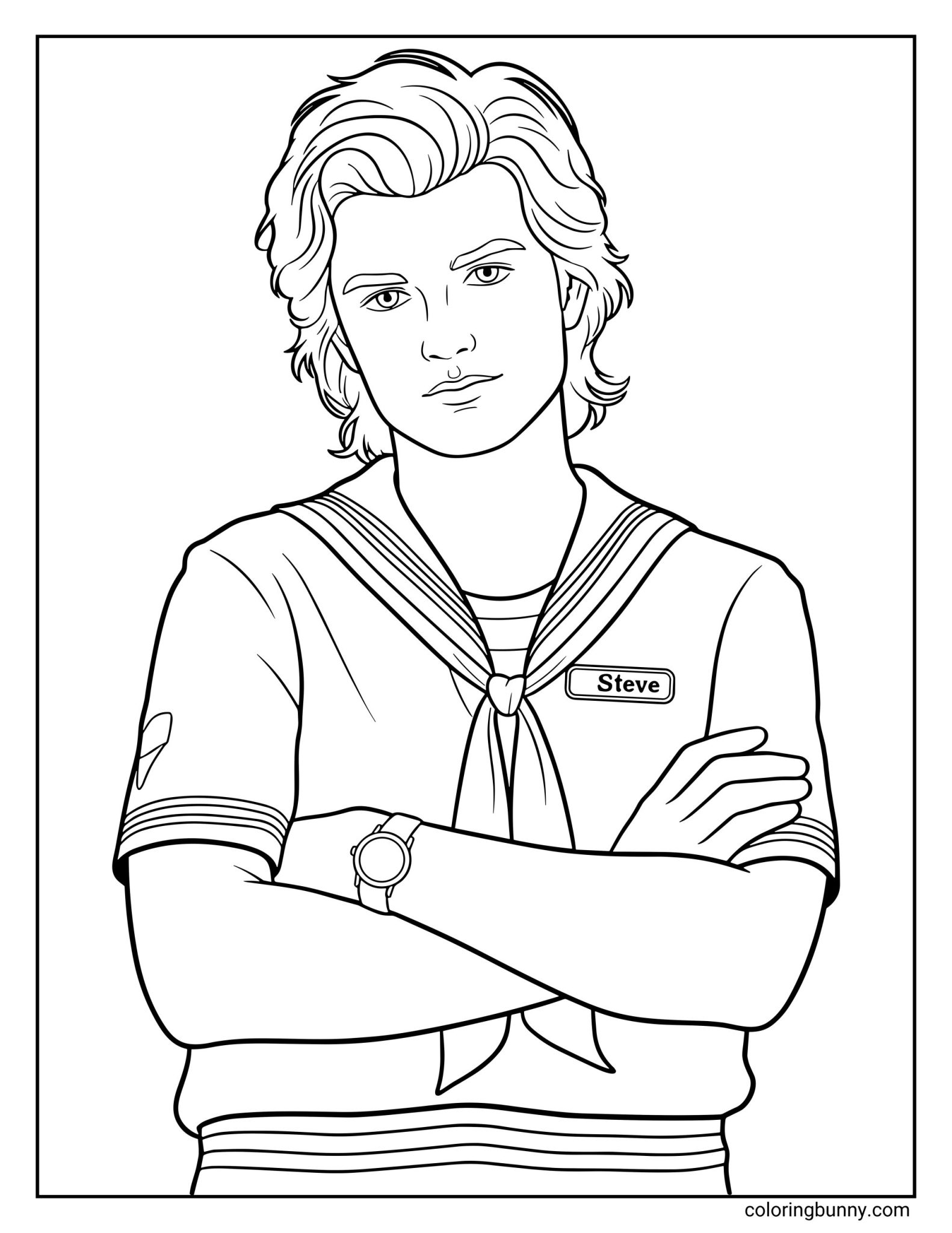 Stranger Things Coloring Pages (28 Free Printable PDFs)