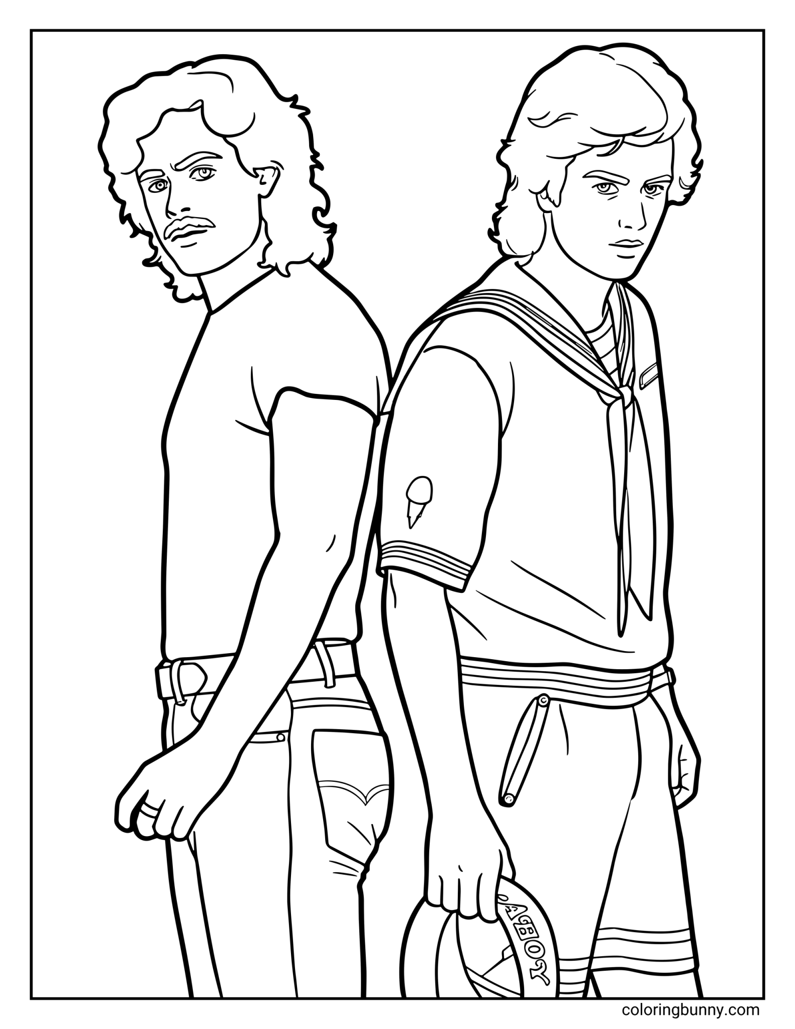 Stranger Things Coloring Pages (23 Free Printable PDFs)