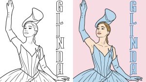 Wicked Coloring Pages (21 Free Printable PDFs)