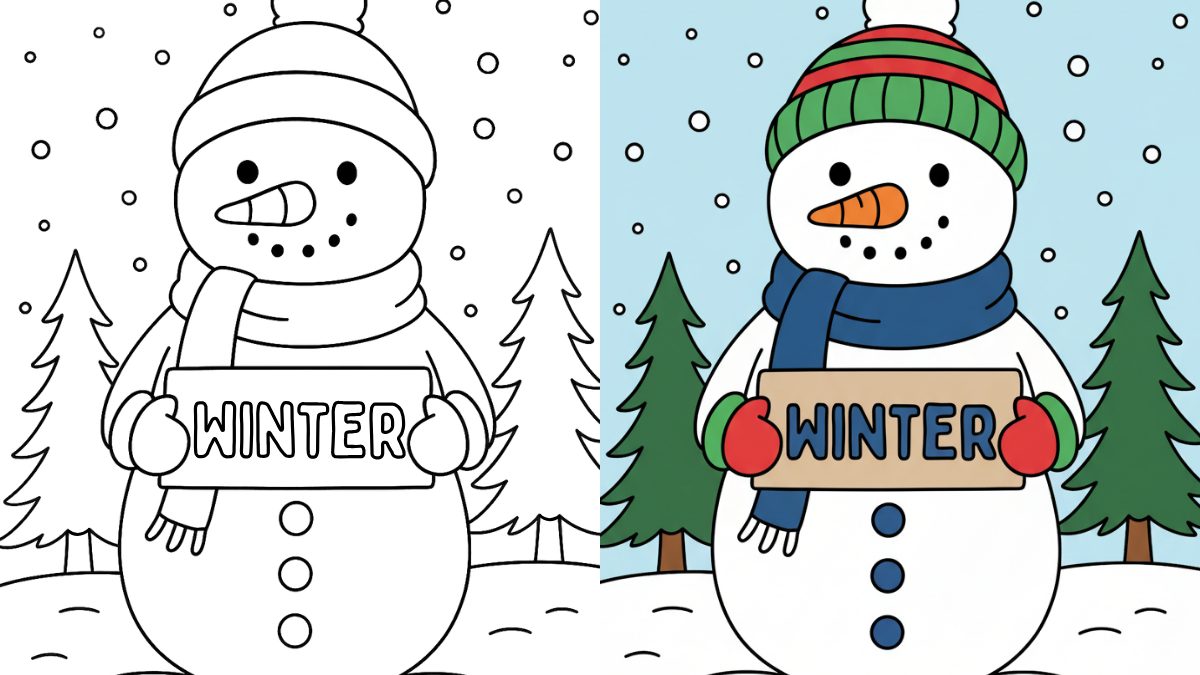 Seasons Coloring Pages (Free PDF Printables)