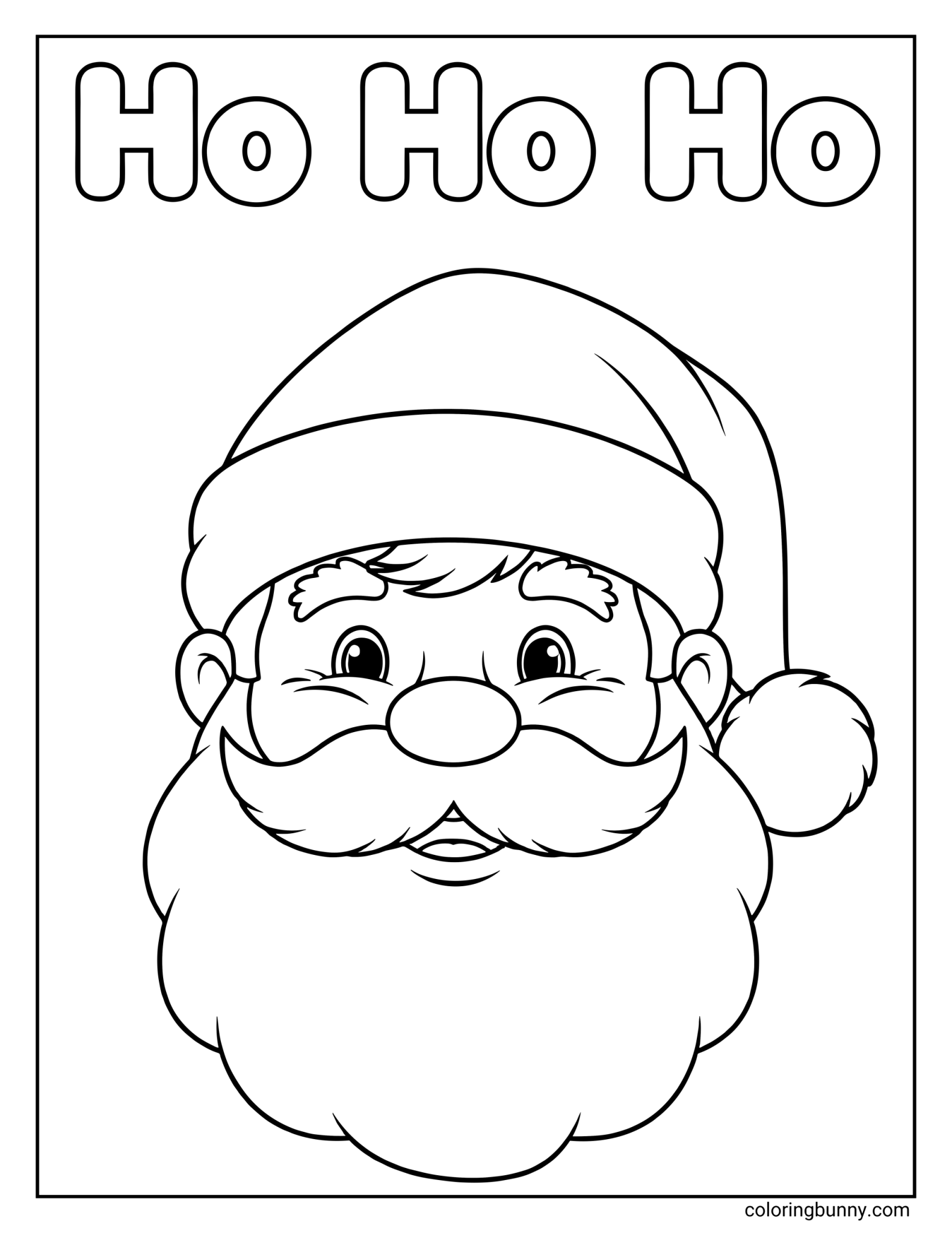 Santa Coloring Pages (28 Free Printable PDFs)