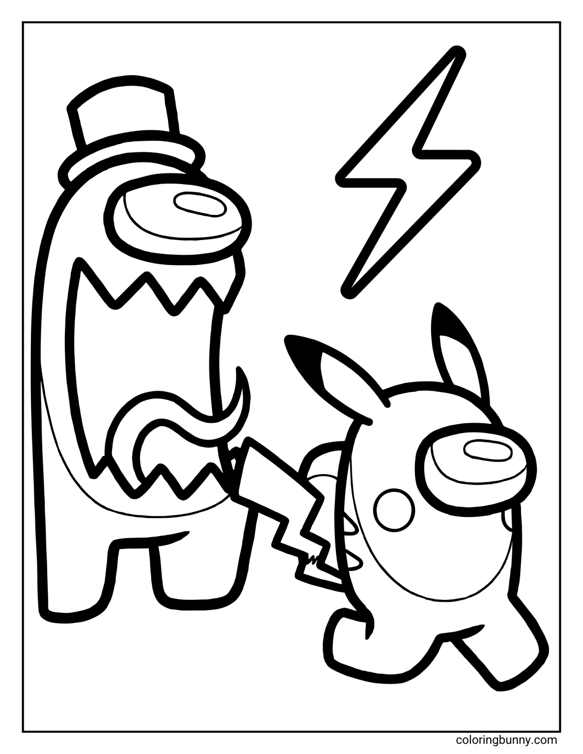 Among Us Coloring Pages (30 Free Printable PDFs)