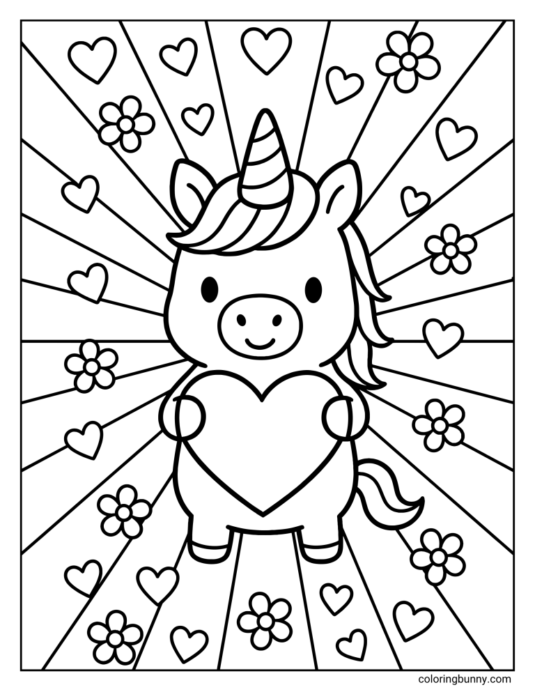 Unicorn Coloring Pages (76 Free Printable PDFs)