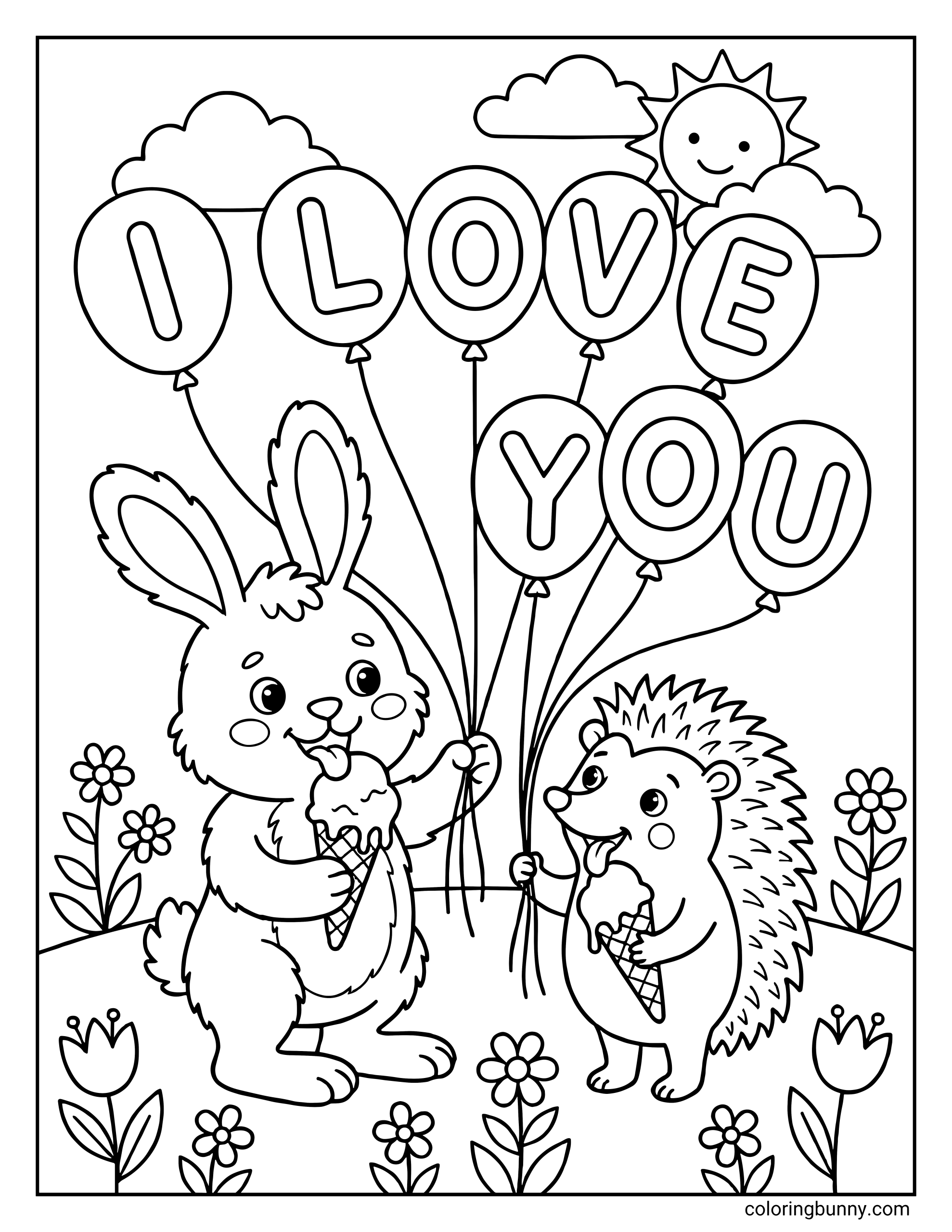 Valentine Coloring Book Valentine's Day Coloring Pages, , Early ...