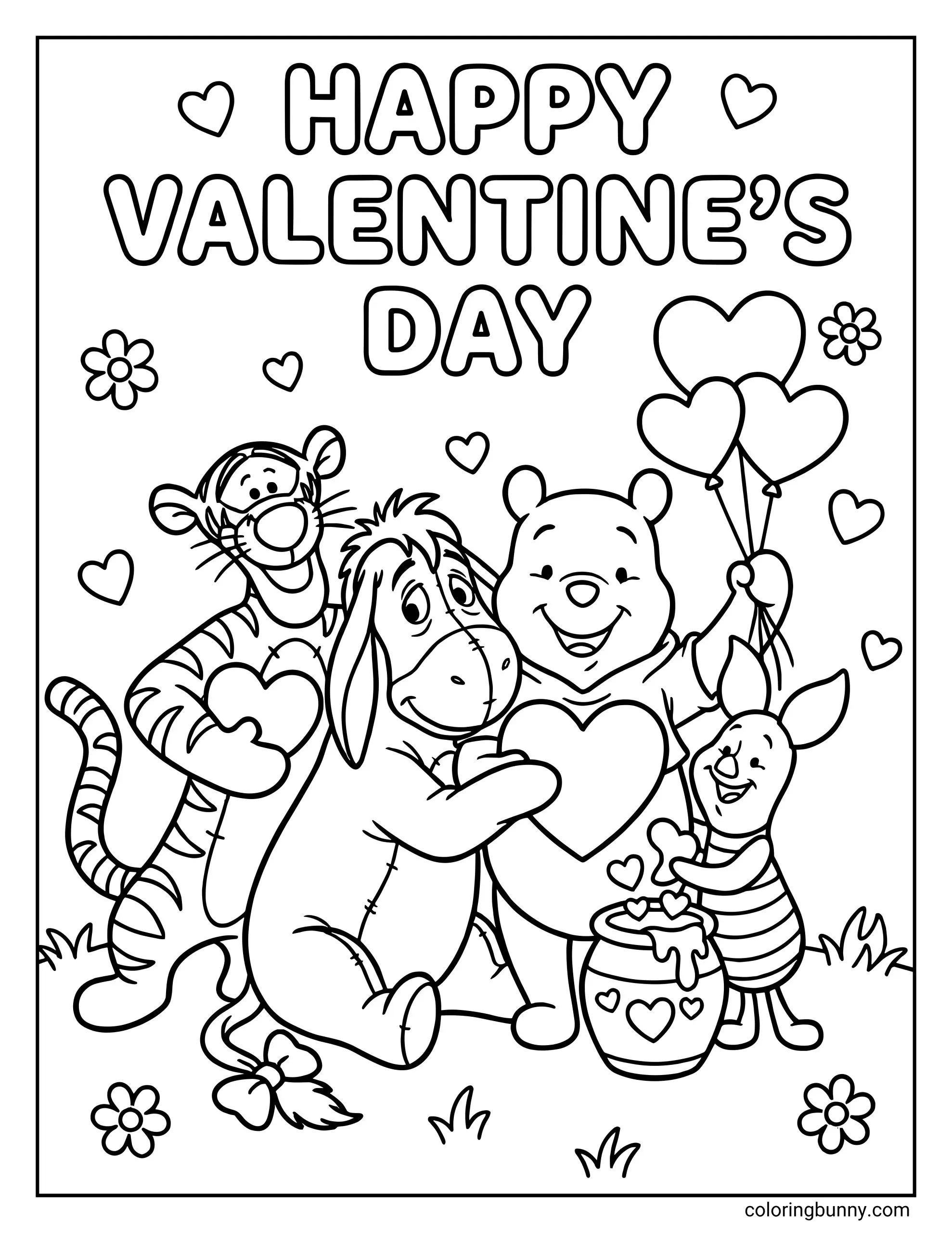 Disney Happy Valentines Day Coloring Pages Pin By Ruthie Kilgore On