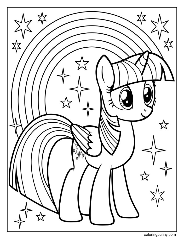 My Little Pony Coloring Pages (62 Free Printable PDFs)
