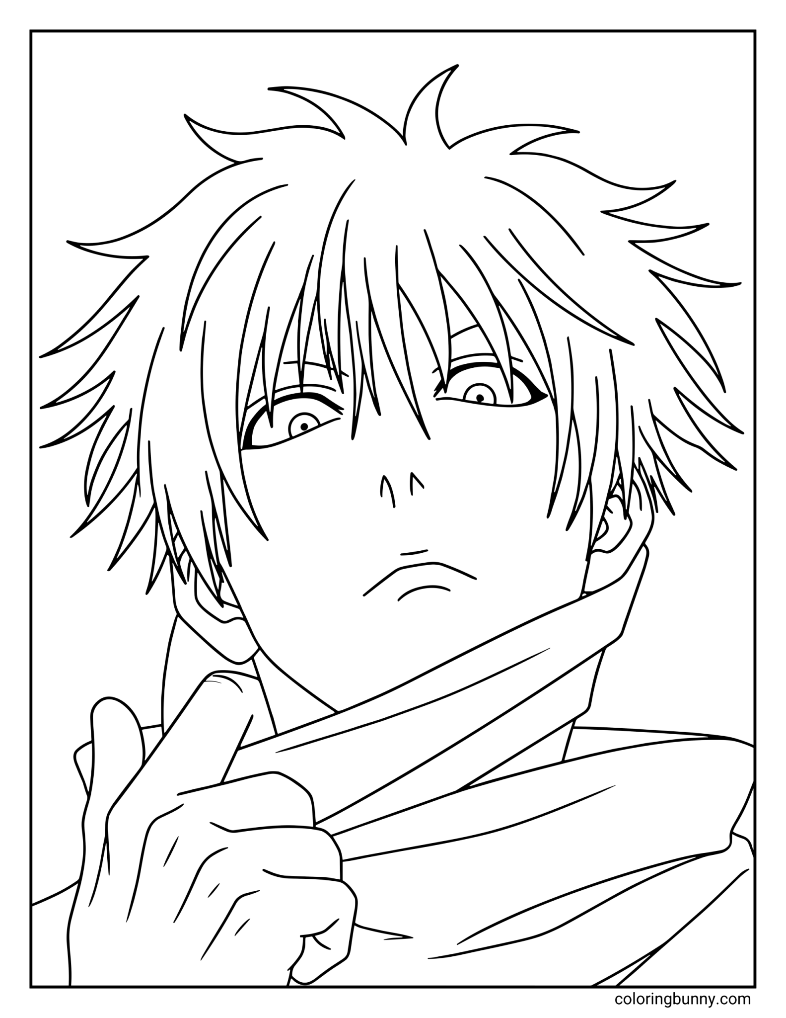Jujutsu Kaisen Coloring Pages (20 Free Printable PDFs)