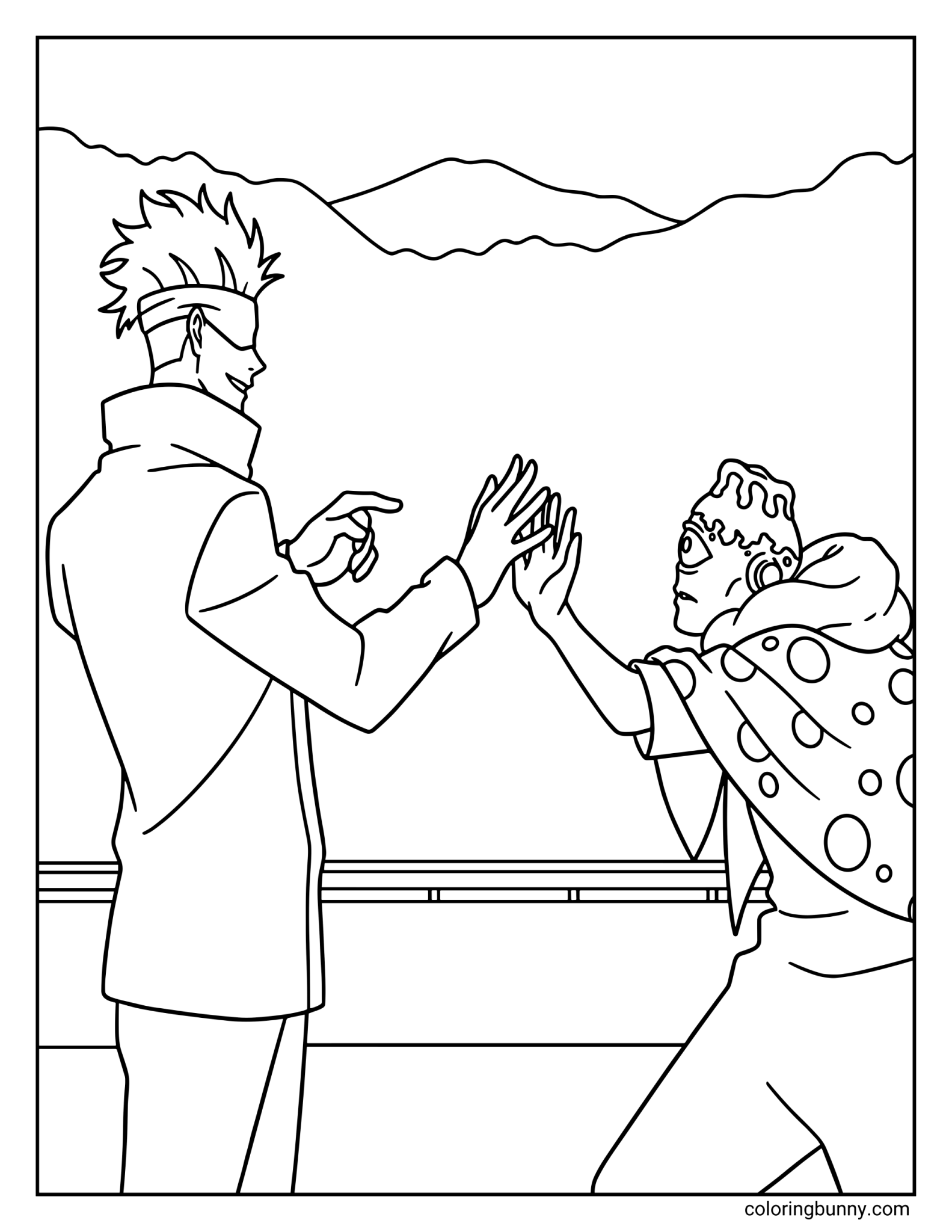 Jujutsu Kaisen Coloring Pages (20 Free Printable PDFs)