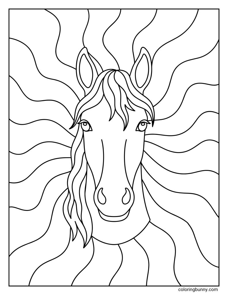 Horse Coloring Pages (60 Free Printable PDFs)