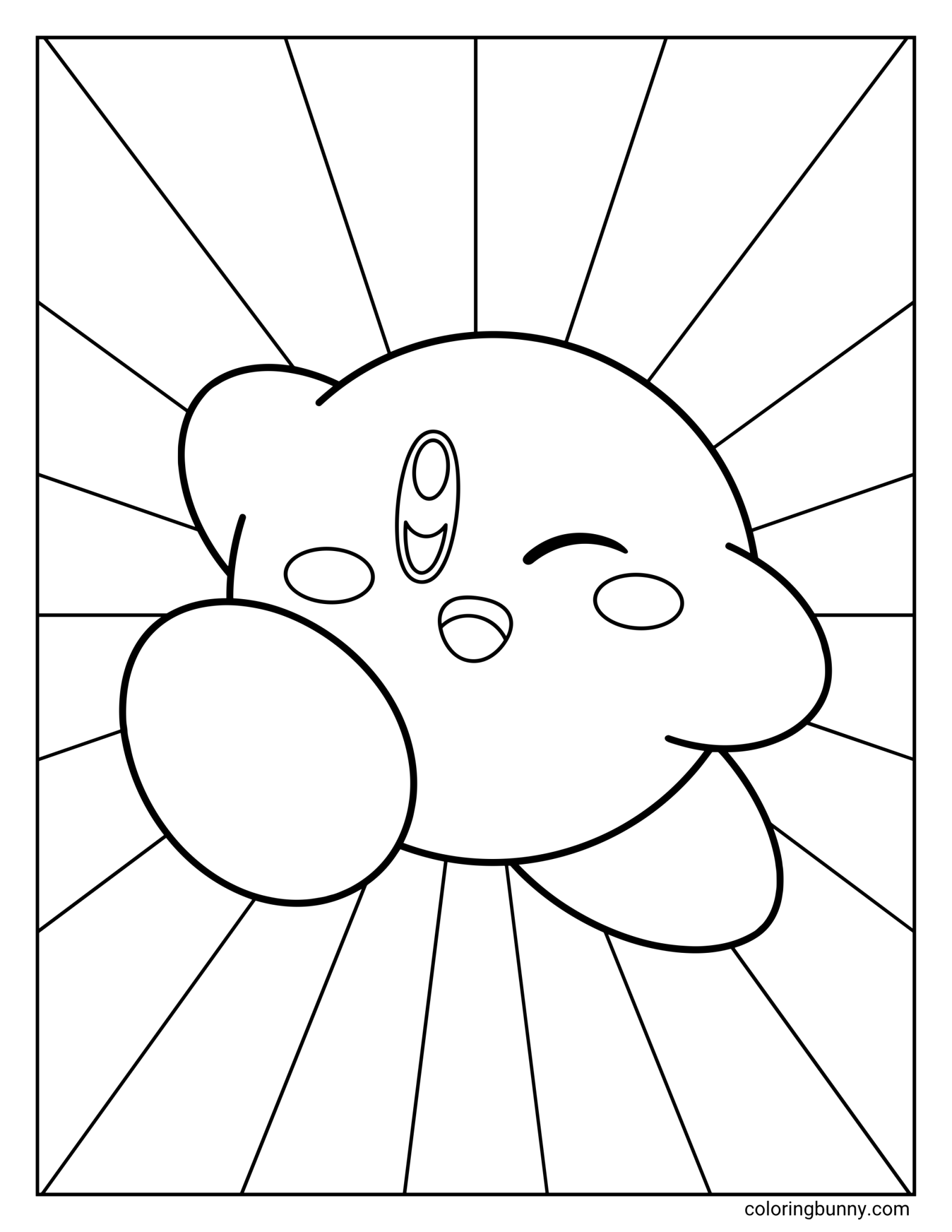 Kirby Coloring Pages (42 Free Printable PDFs)