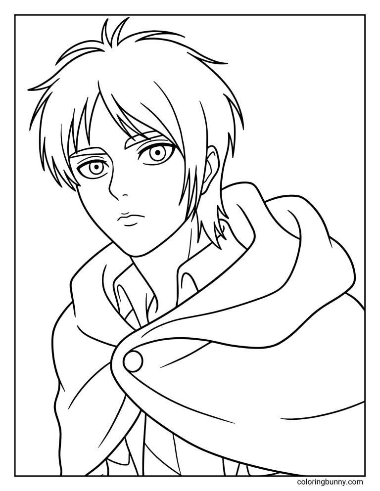 Attack on Titan Coloring Pages (20 Free Printable PDFs)