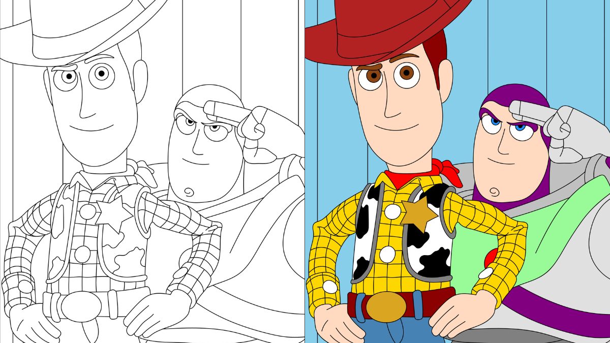 Free Cartoon Coloring Pages (1000+ Printable PDFs)